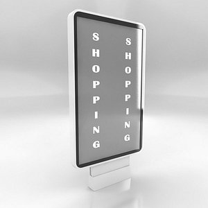 Street Advertising 3D Models for Download | TurboSquid