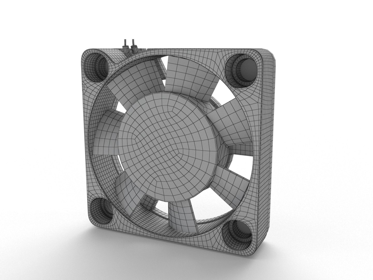 Cordless Mainboard Fan 3D - TurboSquid 1734192