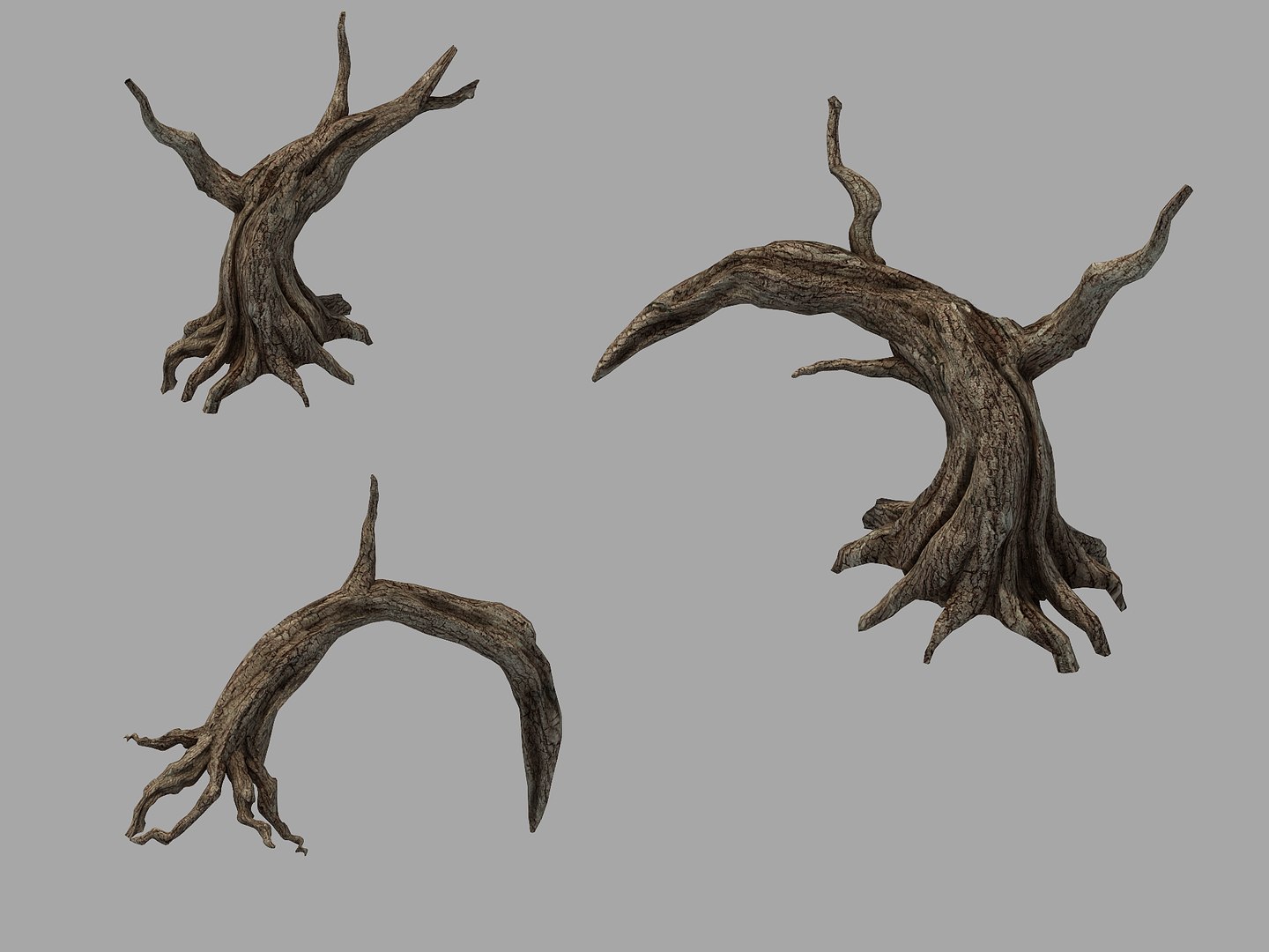 Fallen Land - Trunk 3D Model - TurboSquid 1449676