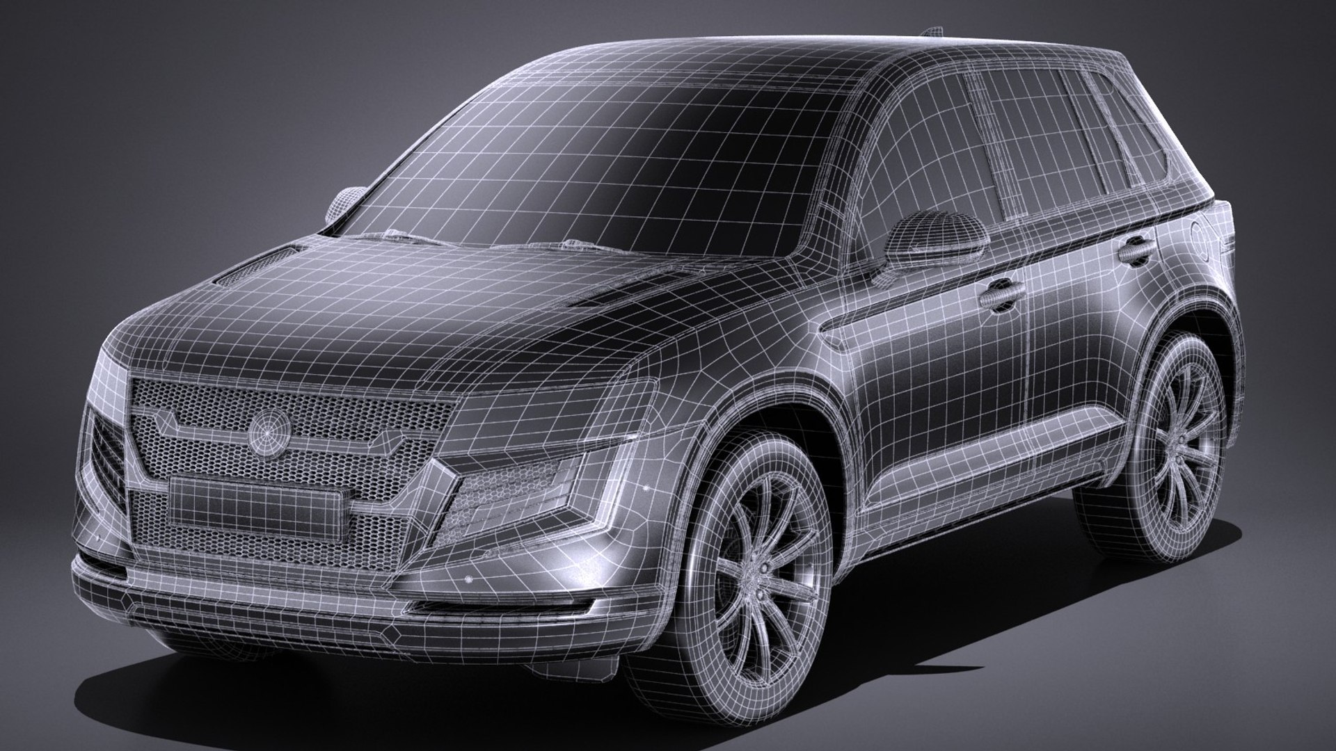 Generic Suv Crossover 3d C4d