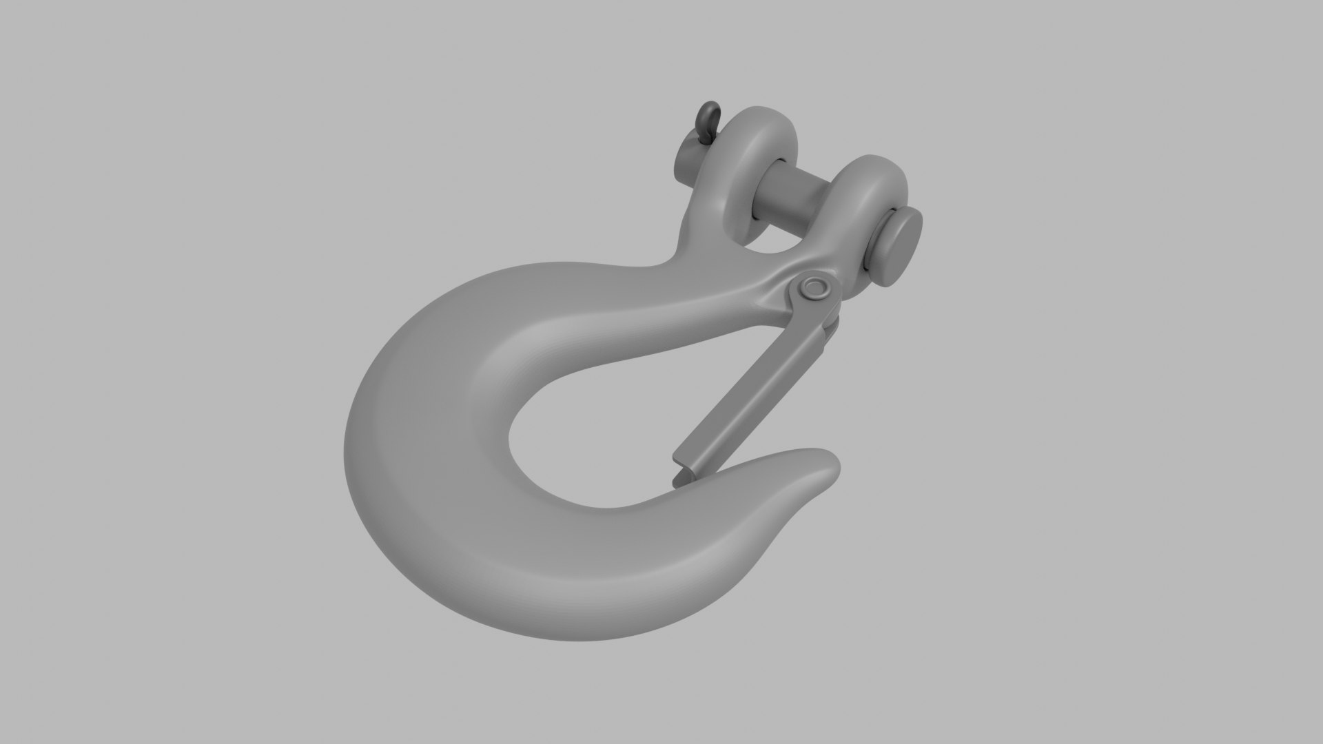 Towing hook forged 3D model - TurboSquid 1492194