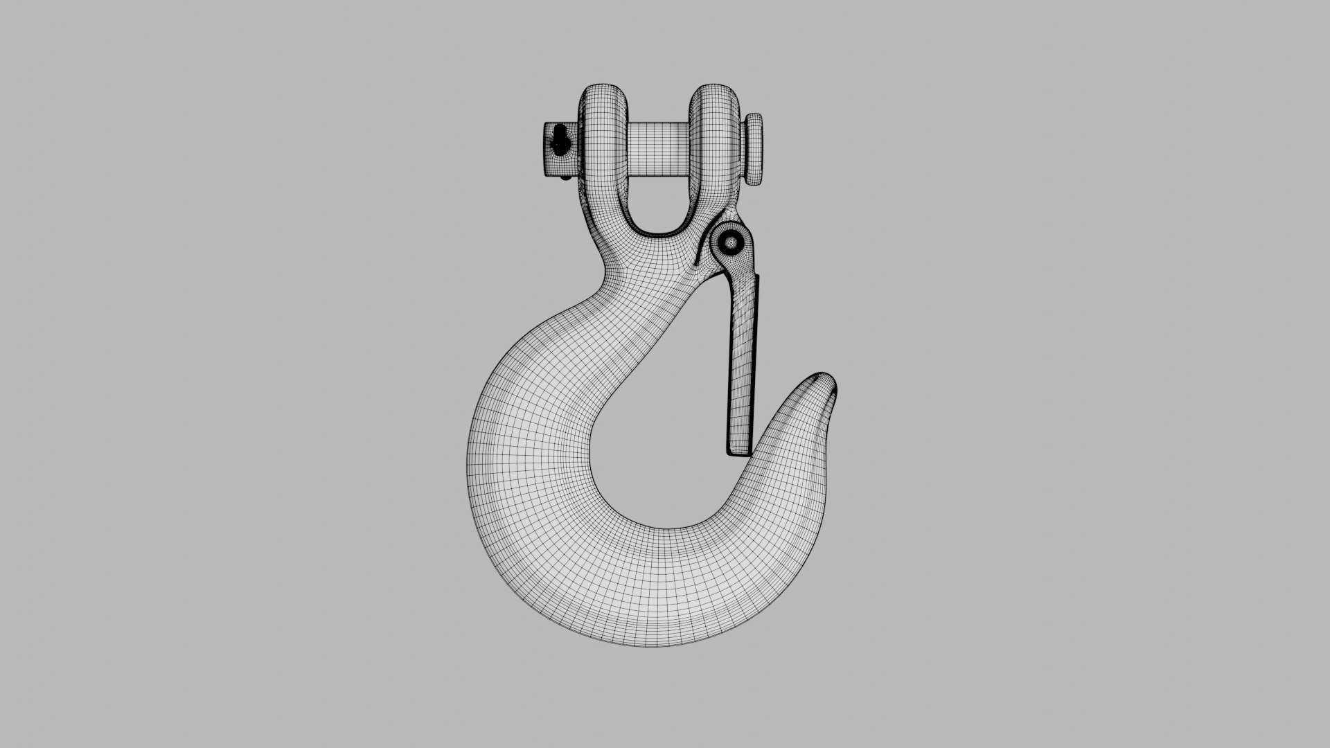 Towing hook forged 3D model - TurboSquid 1492194