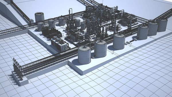 3D LNG Port 05 model - TurboSquid 1954769
