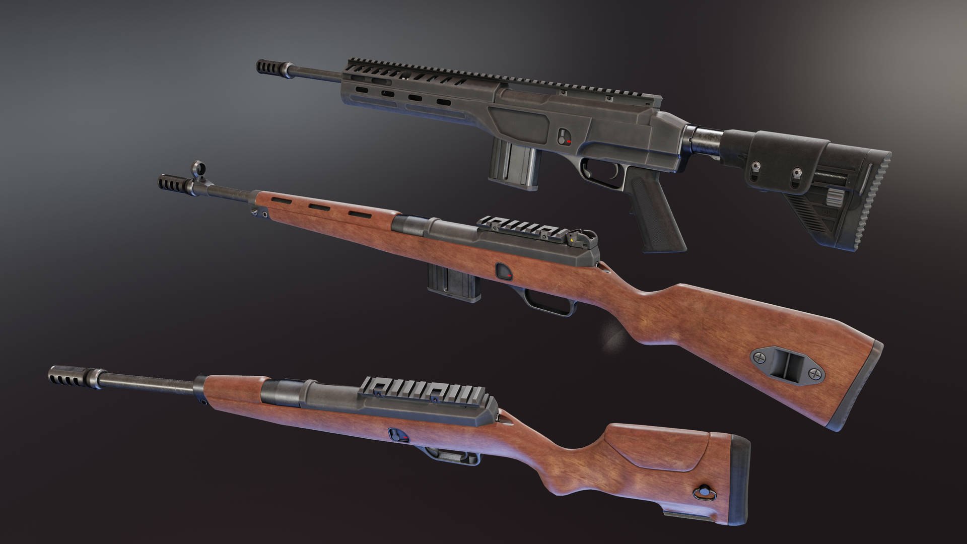 HK SL7 Rifle 3D Model - TurboSquid 2158313