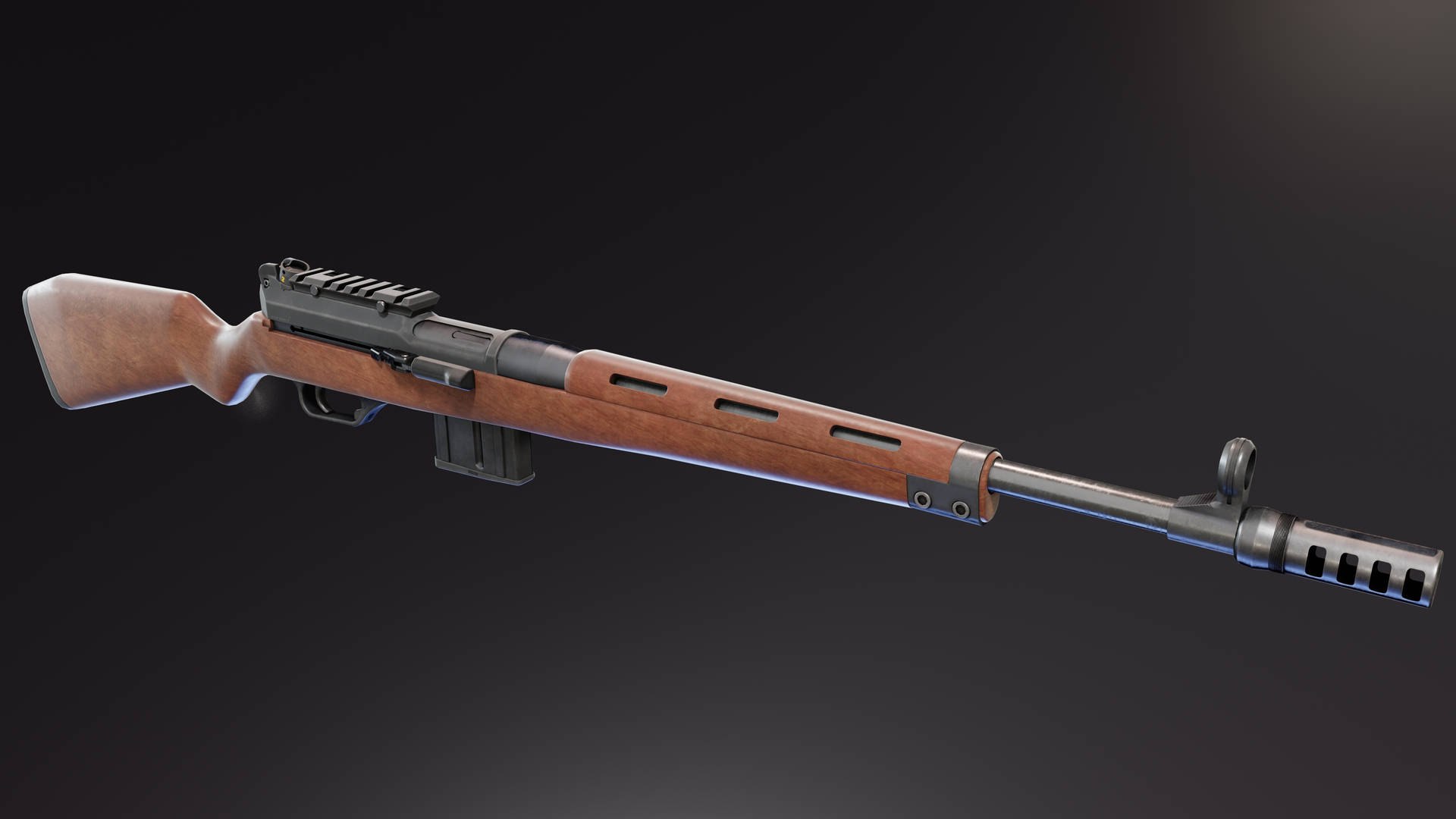HK SL7 Rifle 3D Model - TurboSquid 2158313