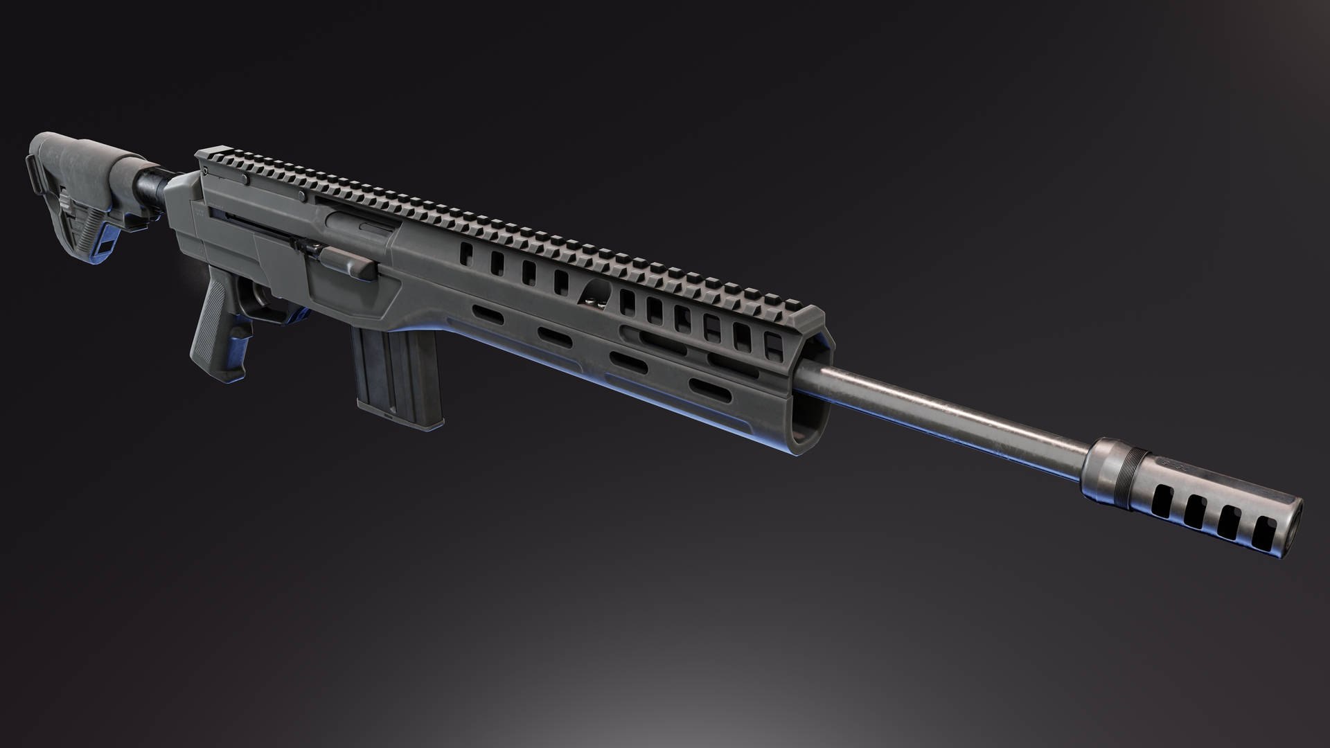 HK SL7 Rifle 3D Model - TurboSquid 2158313