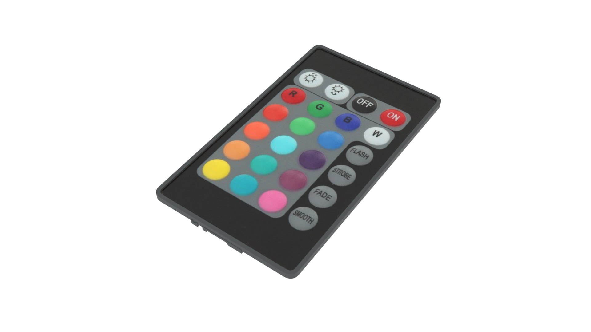 RGB Light Remote Control 3D - TurboSquid 1745629
