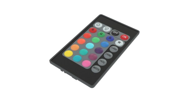 RGB Light Remote Control 3D - TurboSquid 1745629