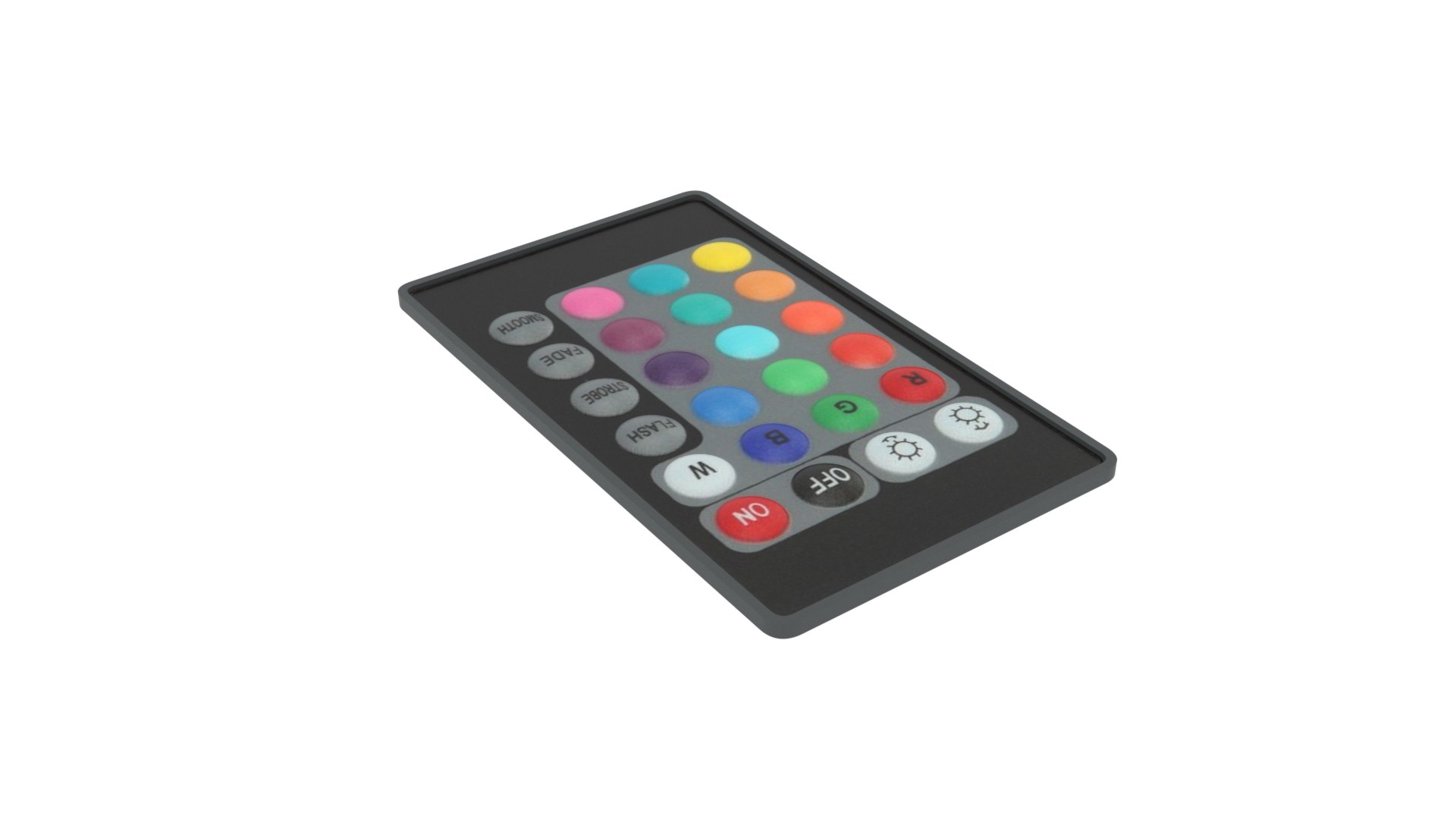 RGB Light Remote Control 3D - TurboSquid 1745629