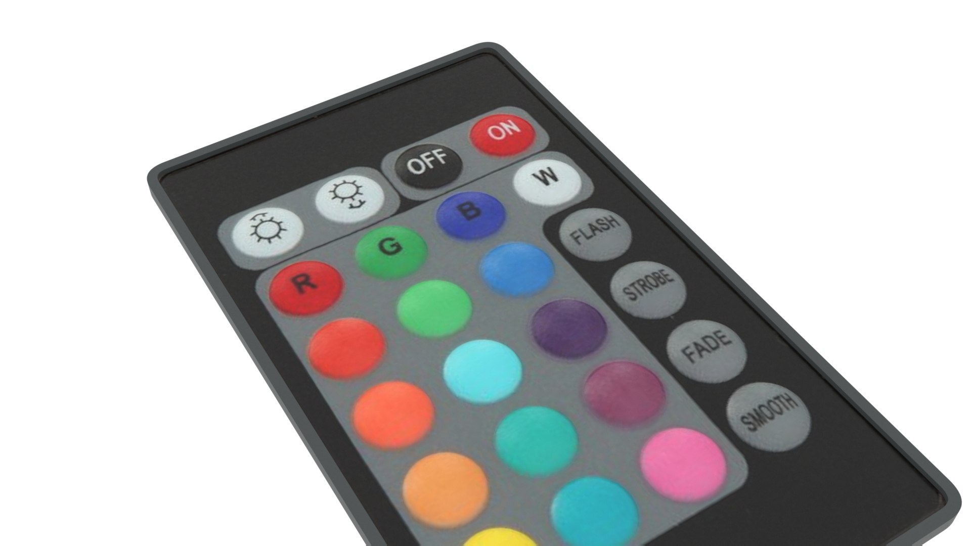RGB Light Remote Control 3D - TurboSquid 1745629