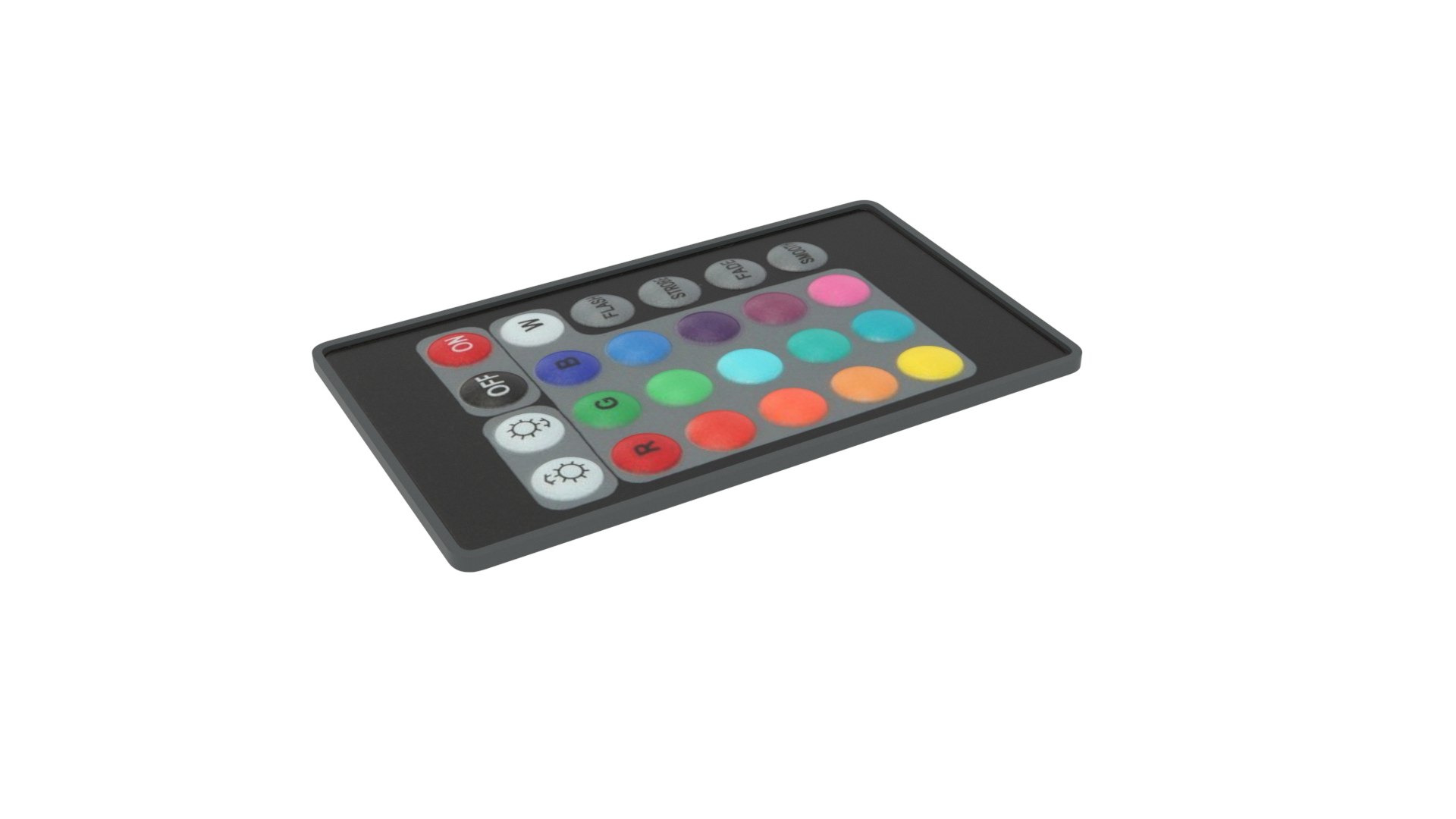 RGB Light Remote Control 3D - TurboSquid 1745629