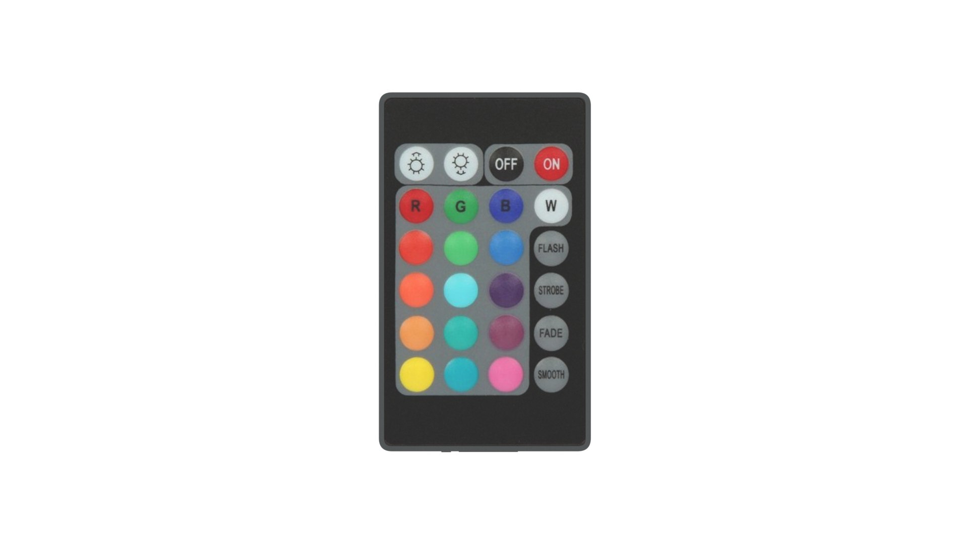 RGB Light Remote Control 3D - TurboSquid 1745629