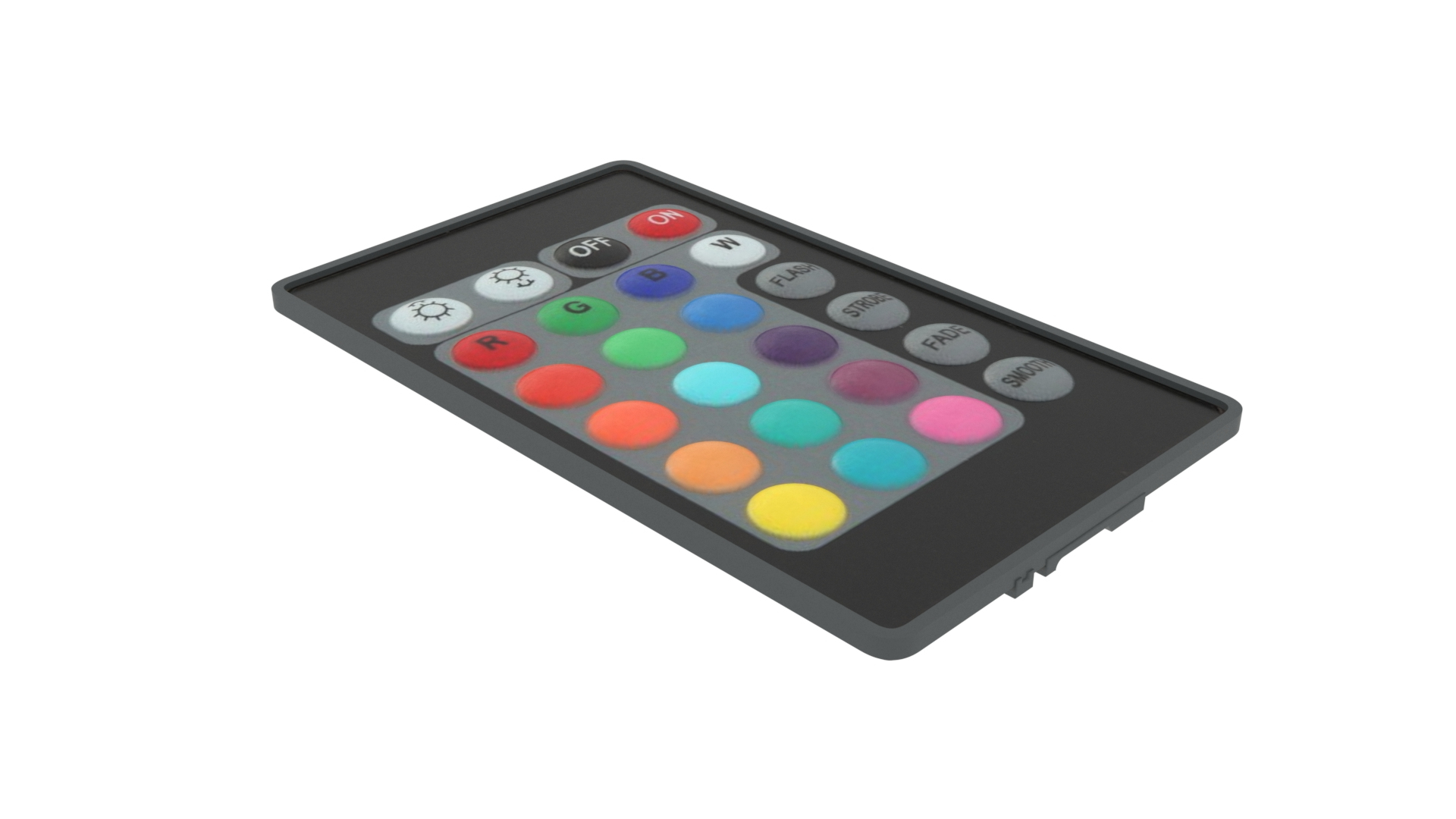 RGB Light Remote Control 3D - TurboSquid 1745629