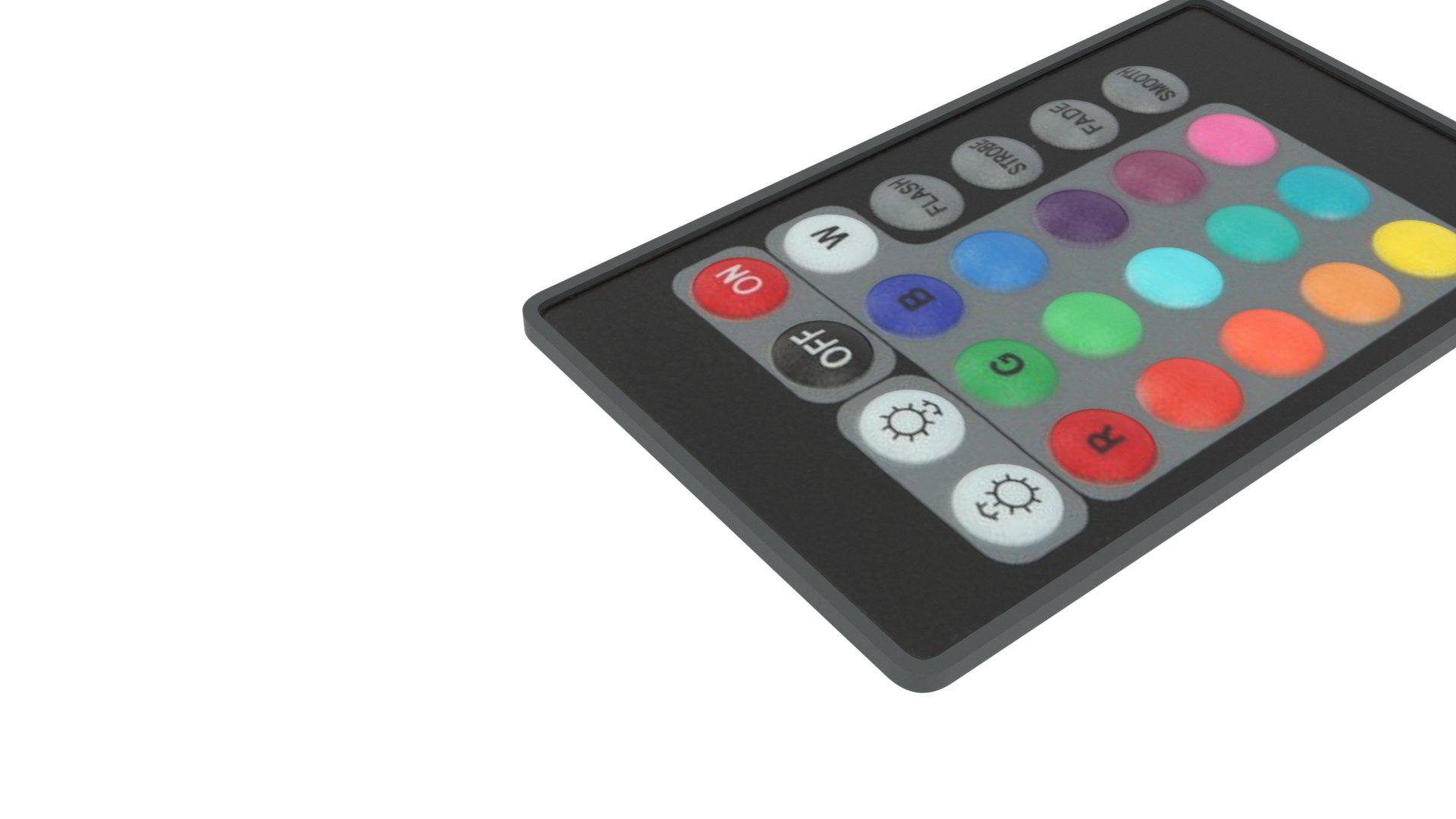 RGB Light Remote Control 3D - TurboSquid 1745629