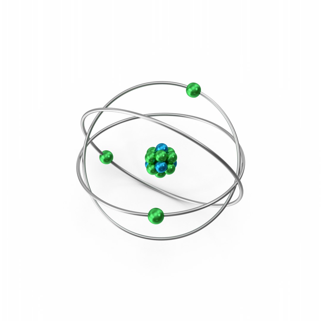 3D Planetary Atom - TurboSquid 1981592