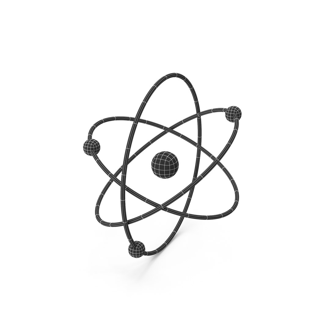 3D Planetary Atom - TurboSquid 1981592
