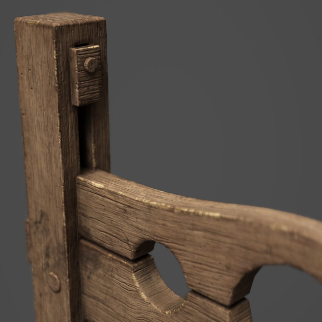 Medieval Stocks 3D Model - TurboSquid 1202203