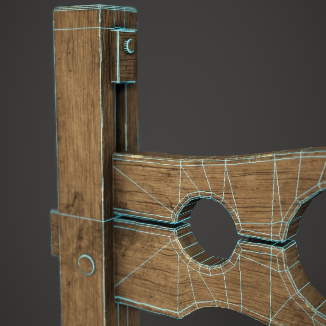 Medieval Stocks 3D Model - TurboSquid 1202203