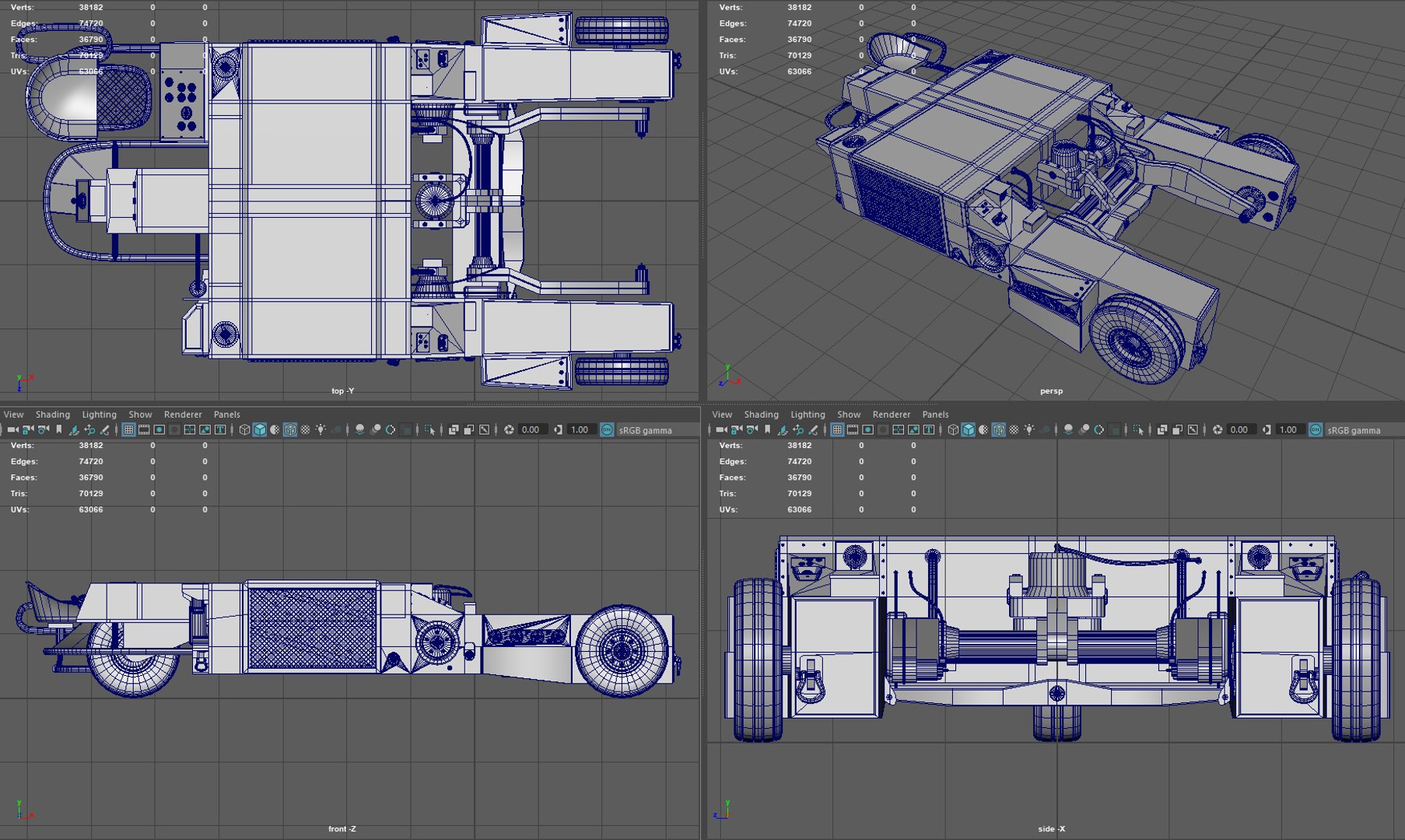US NAVY Tractor AS32 3D Model - TurboSquid 2042894