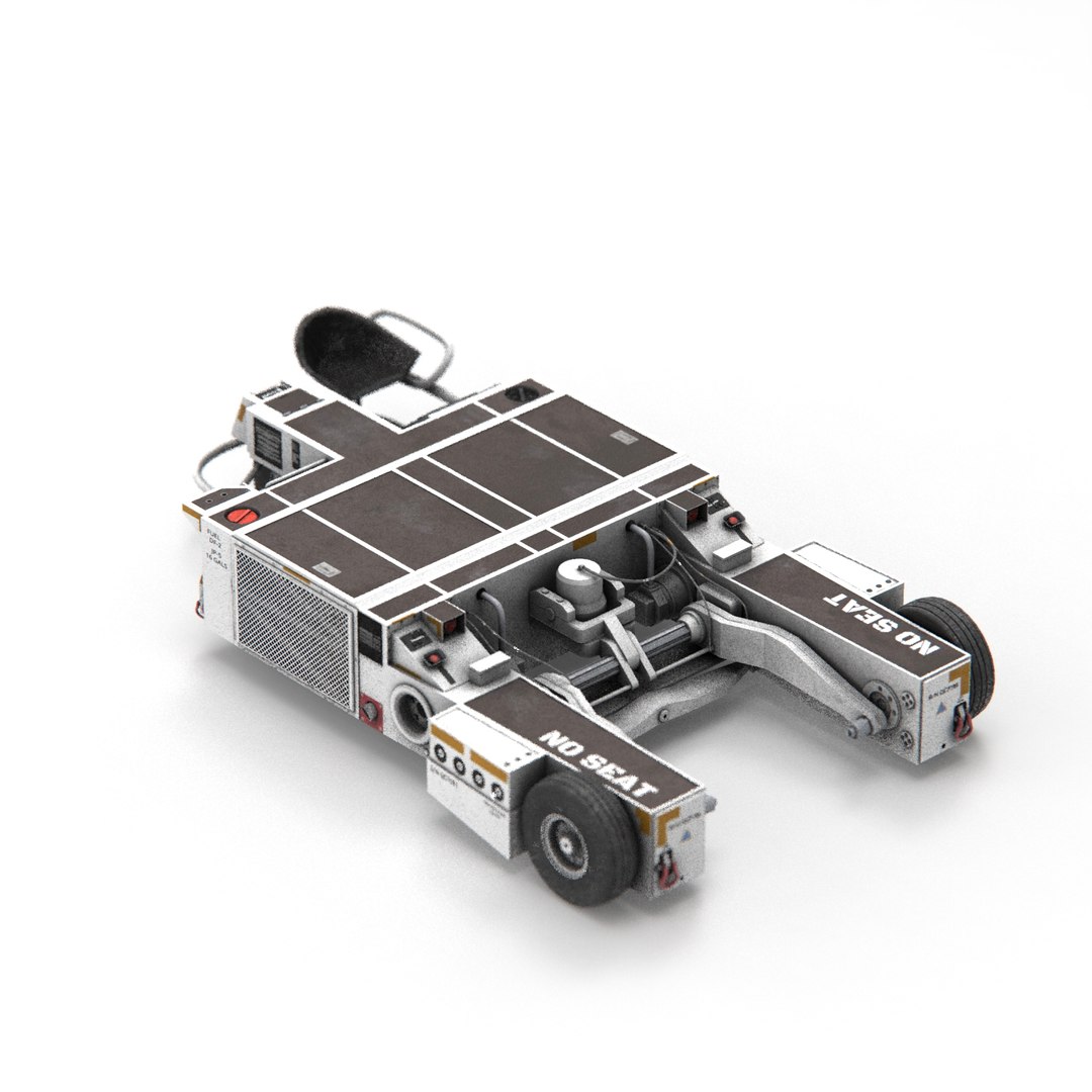 US NAVY Tractor AS32 3D Model - TurboSquid 2042894