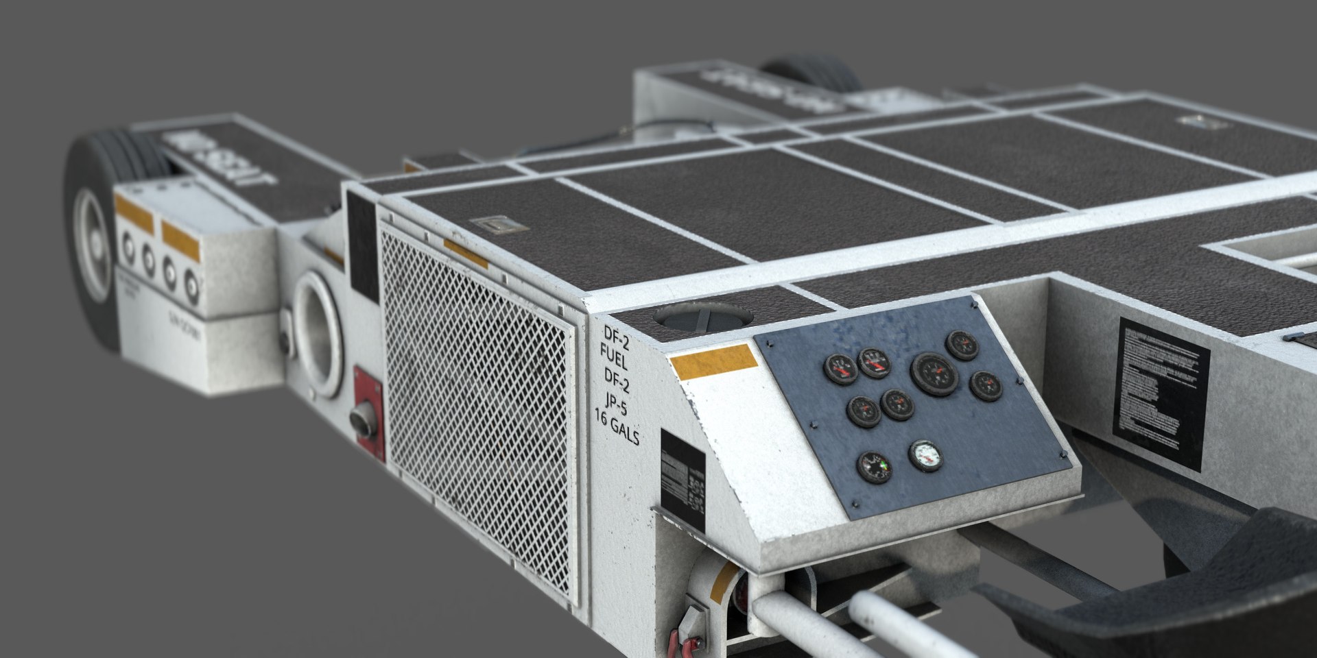 US NAVY Tractor AS32 3D Model - TurboSquid 2042894