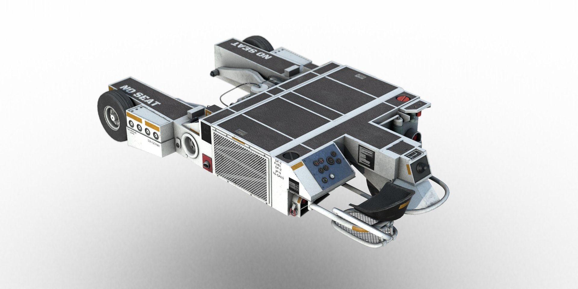 US NAVY Tractor AS32 3D Model - TurboSquid 2042894