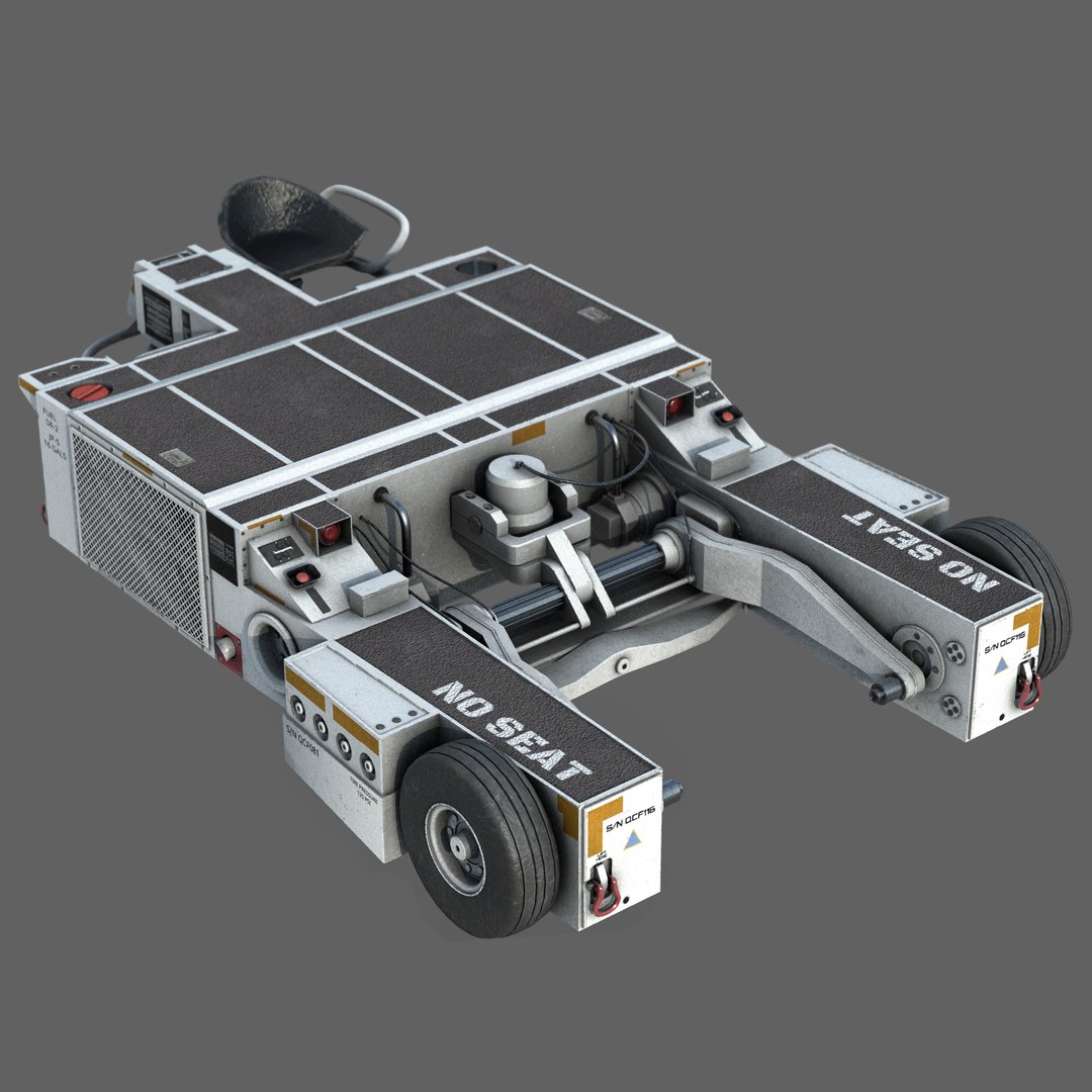 US NAVY Tractor AS32 3D Model - TurboSquid 2042894