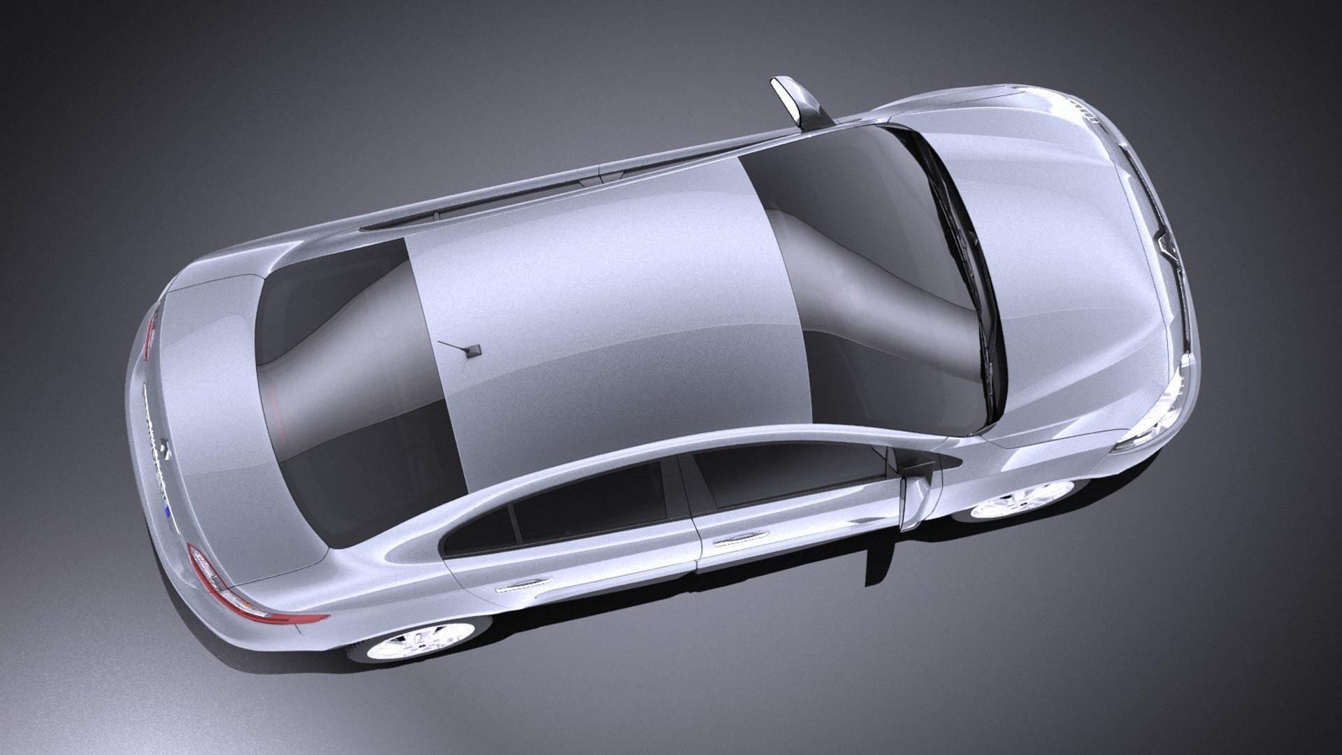 3D 2016 Renault Fluence Model - TurboSquid 1227652