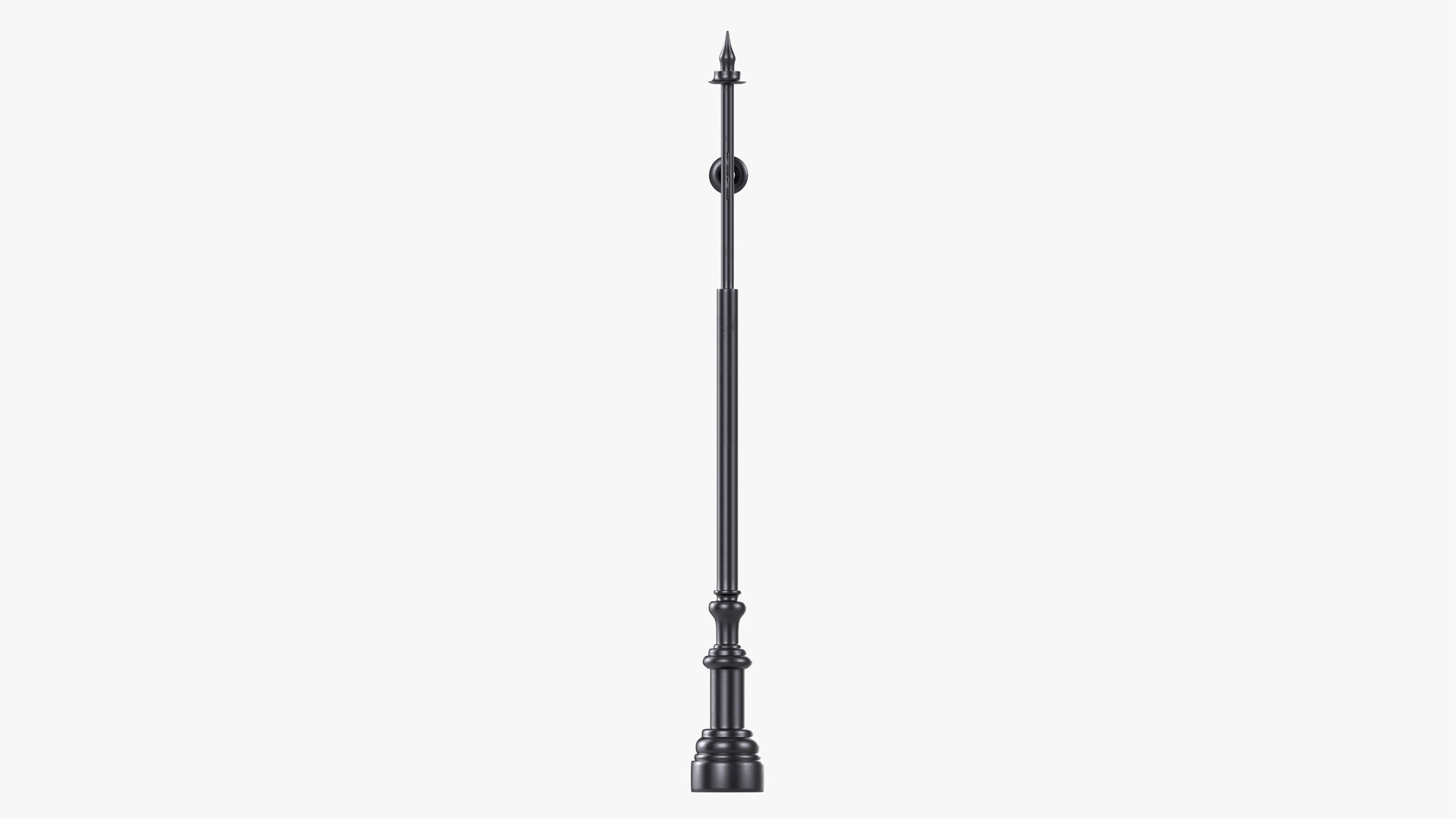 3D Model Forged Column With Hanging Board 05 - TurboSquid 1801218