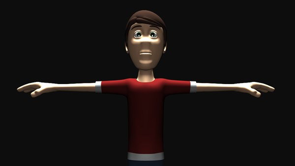 Cartoon Man 3D Models for Download | TurboSquid