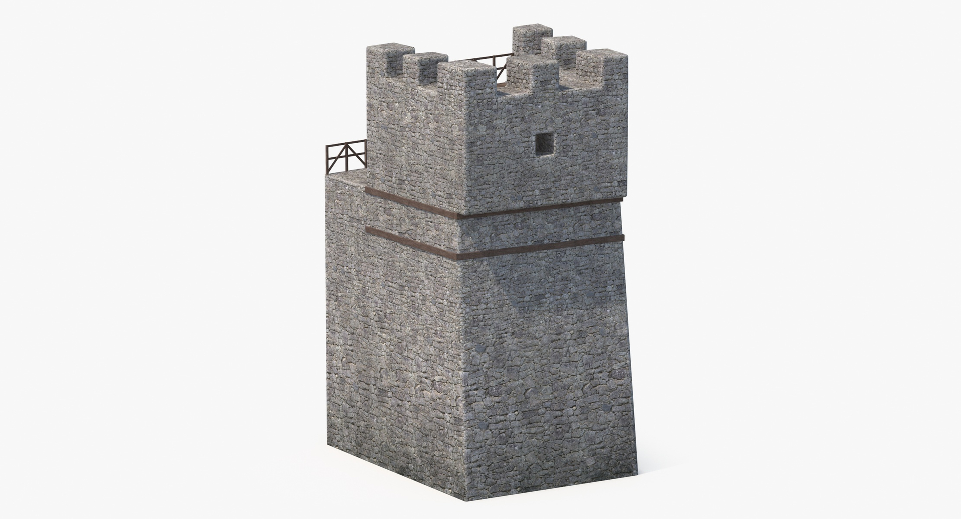Medieval Tower 02 Model - TurboSquid 2124431