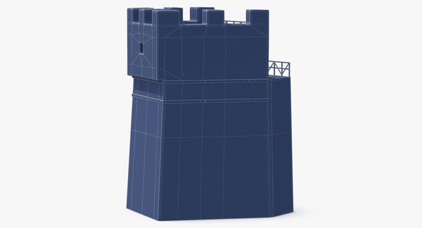 modelo 3d Torre Medieval 02 - TurboSquid 2124431