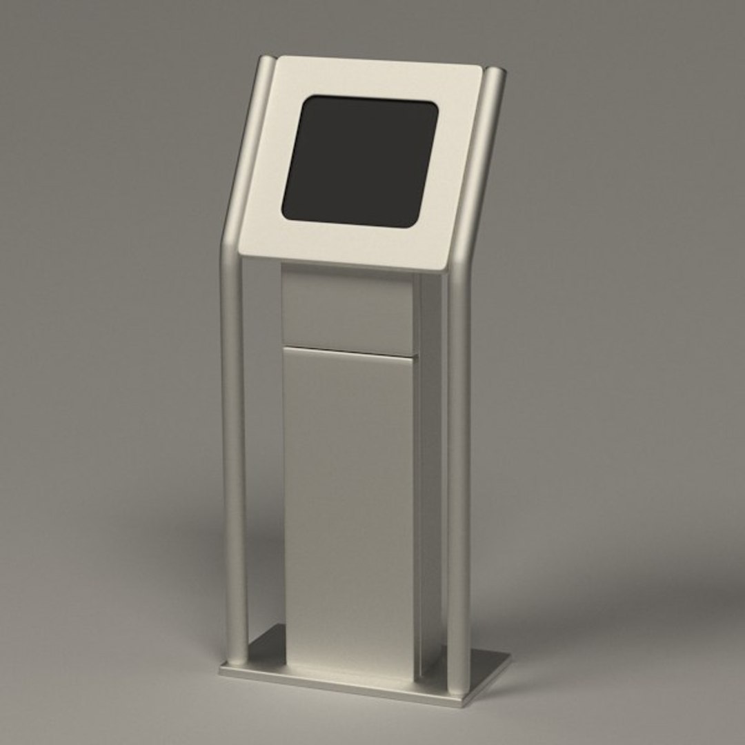 computer terminal 3d model