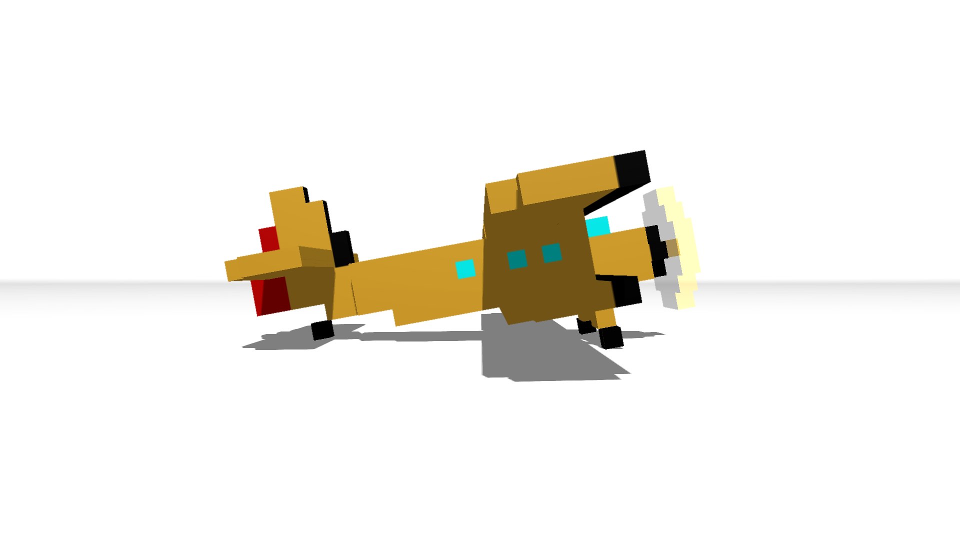 An-2 pixelated 3D model - TurboSquid 1904517