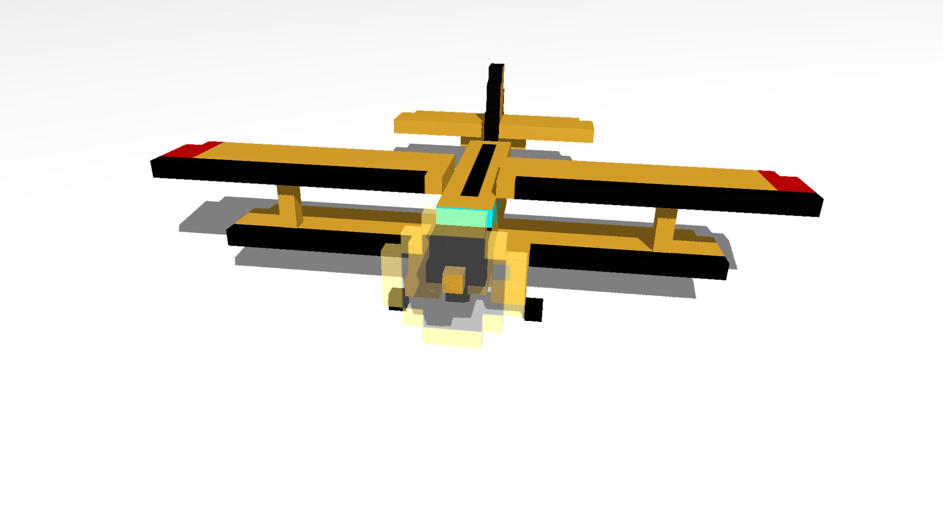 An-2 pixelated 3D model - TurboSquid 1904517