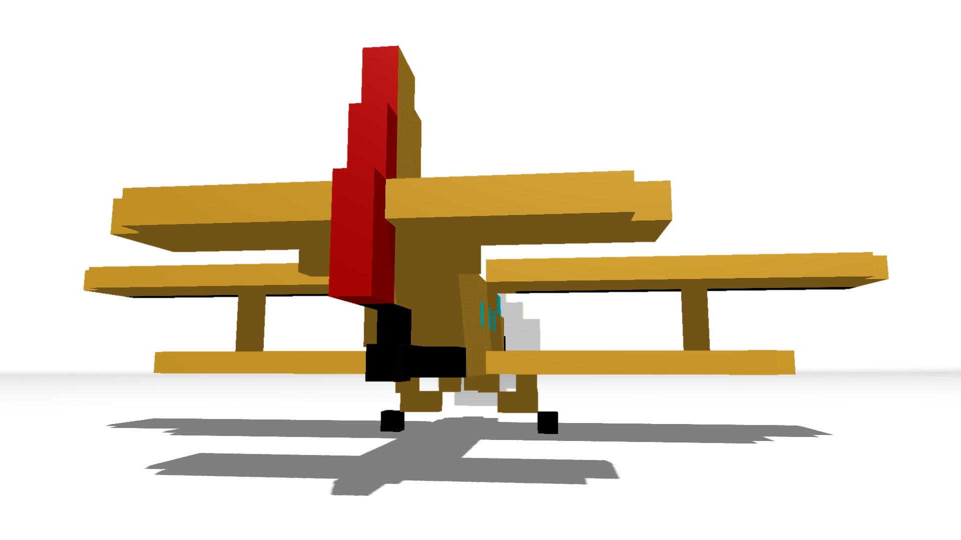 An-2 pixelated 3D model - TurboSquid 1904517