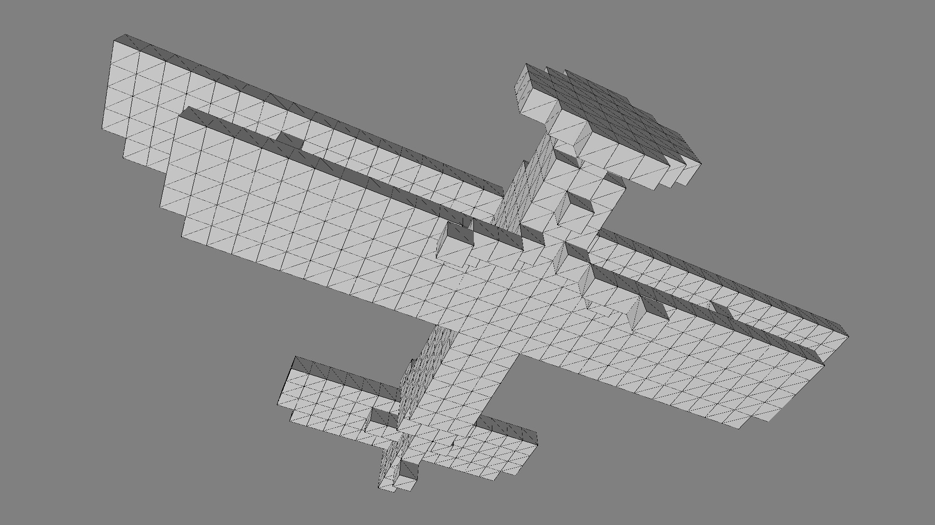 An-2 pixelated 3D model - TurboSquid 1904517