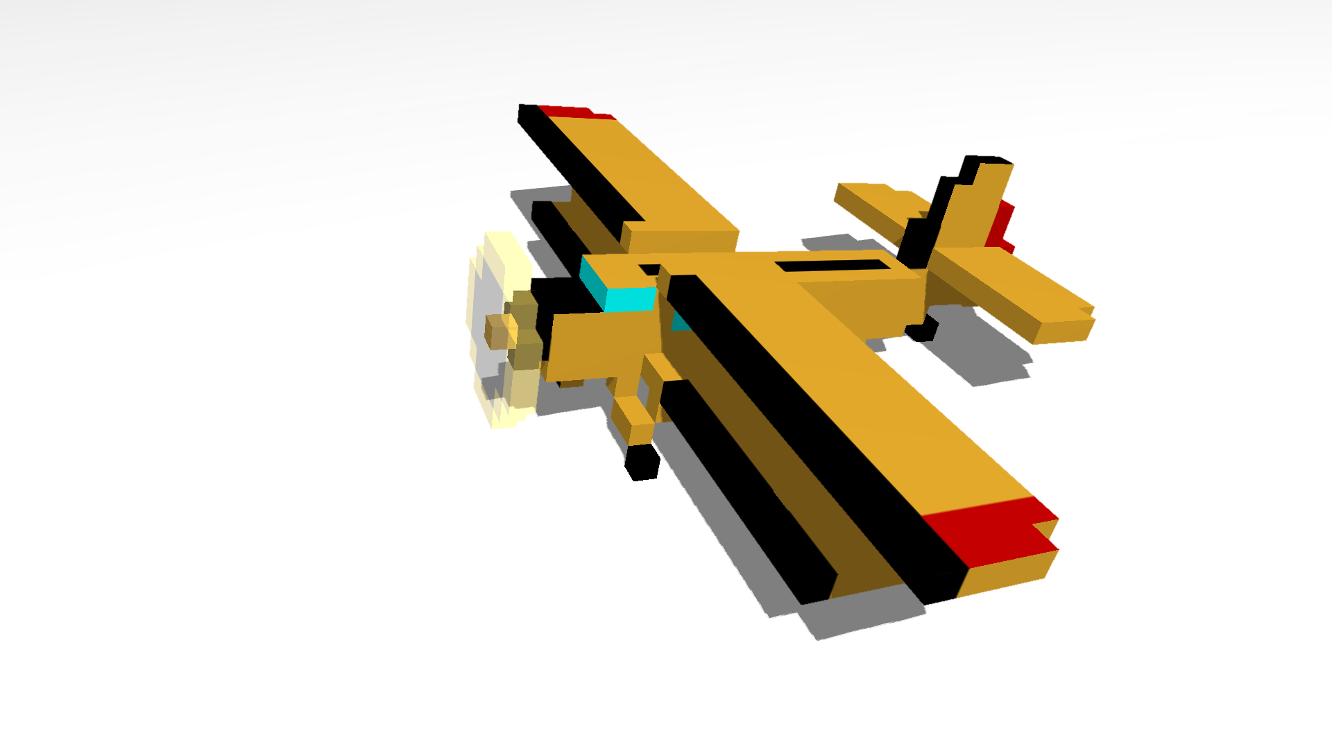 An-2 pixelated 3D model - TurboSquid 1904517