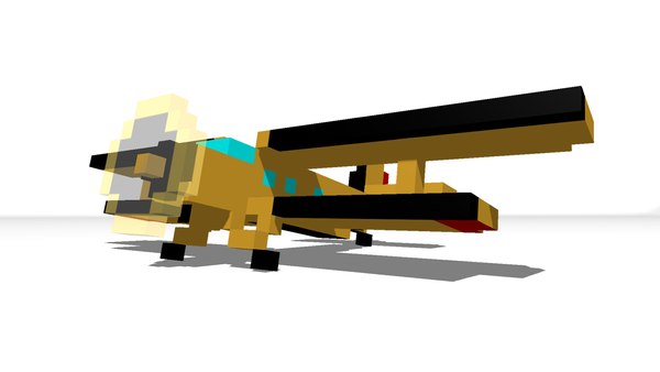 An2 - pixelated 3D model - TurboSquid 1904517