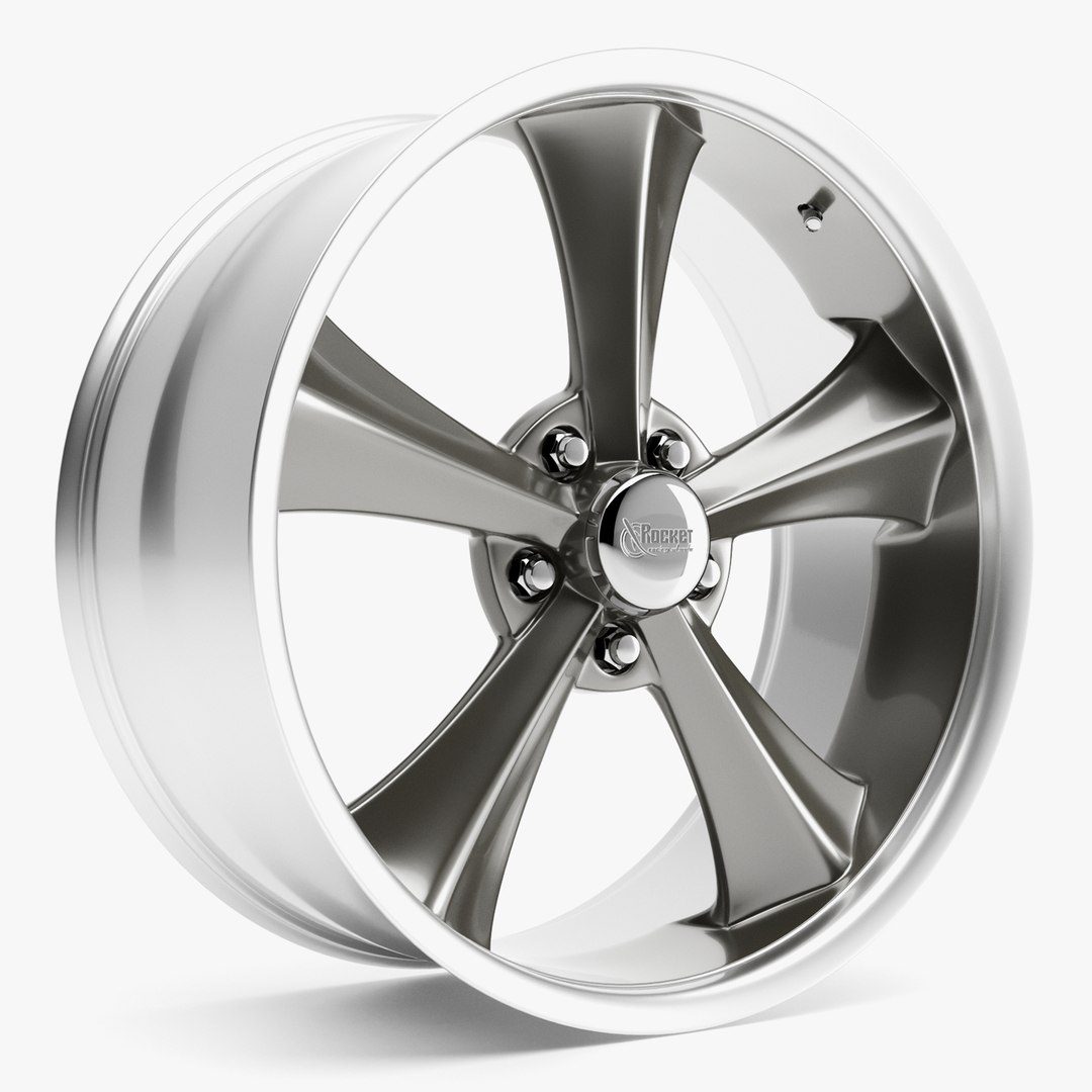 3D rocket racing booster wheel - TurboSquid 1693367