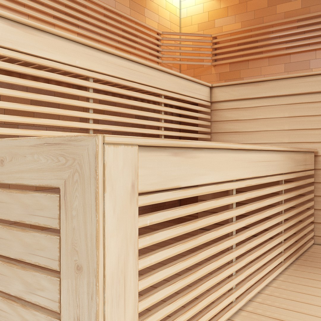 Sauna 3d Model