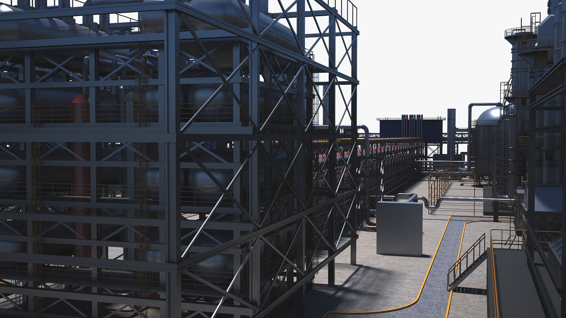 3D Industrial Area 55 Model - TurboSquid 2024542
