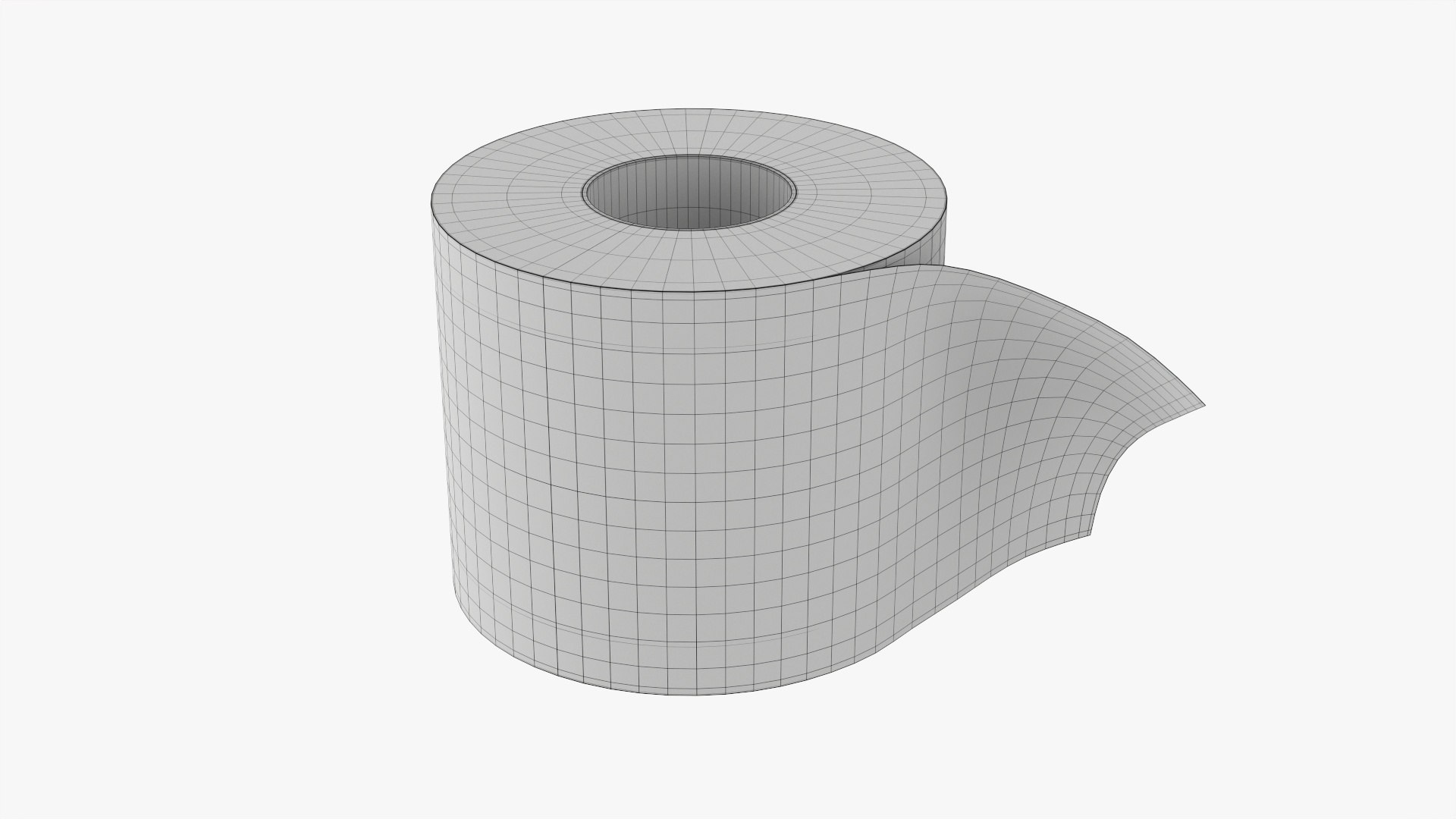 3D model Toilet paper single roll - TurboSquid 1754355