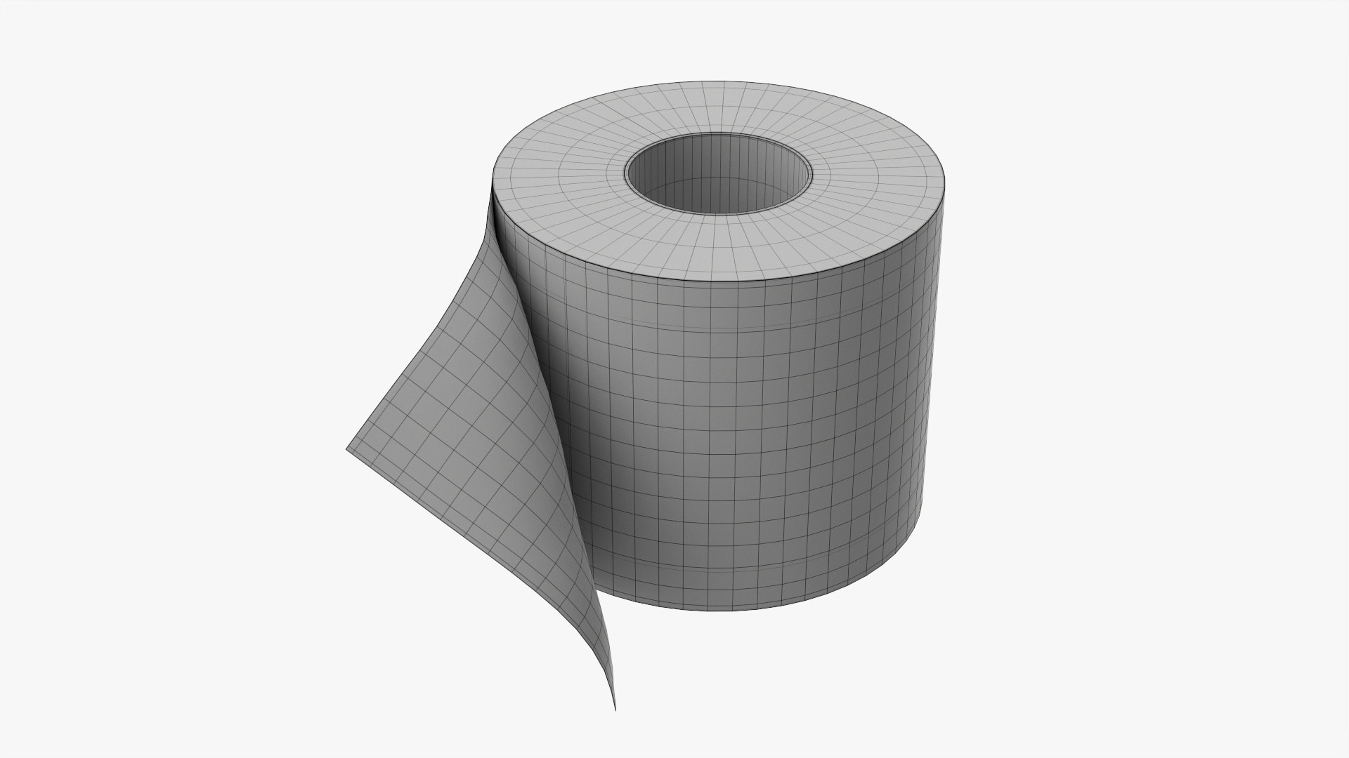 3D model Toilet paper single roll - TurboSquid 1754355