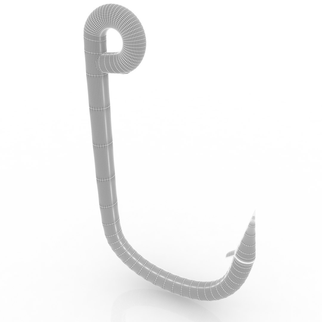 Fishing Hooks 3d Model