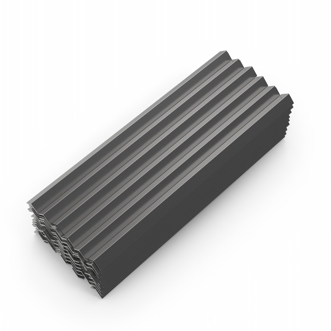 Steel Bars 3D Model - TurboSquid 2088424