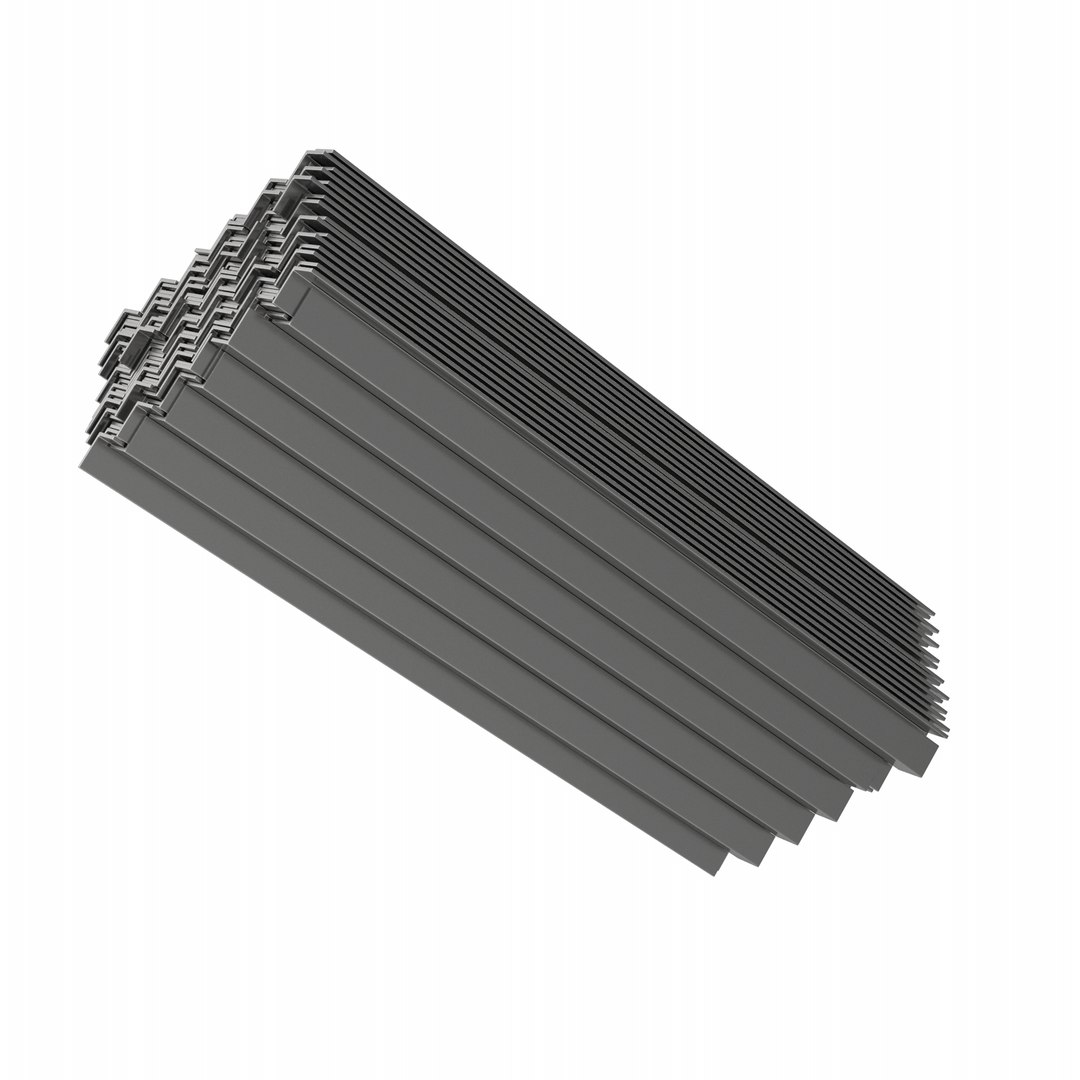 Steel Bars 3D Model - TurboSquid 2088424