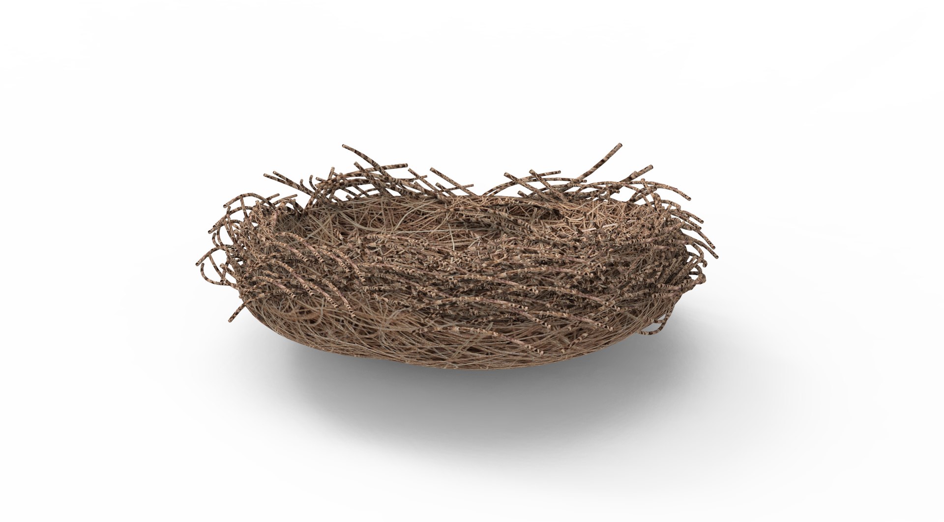 Bird Nest Realistic 3D model - TurboSquid 1852235