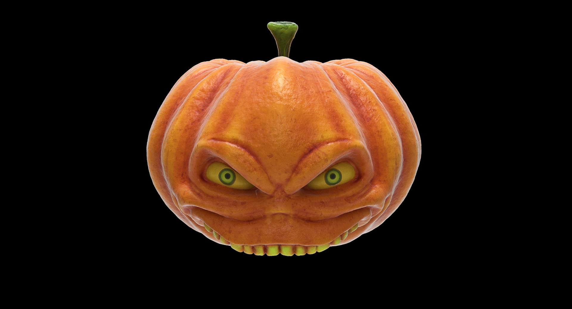 3ds Max Halloween Pumpkin