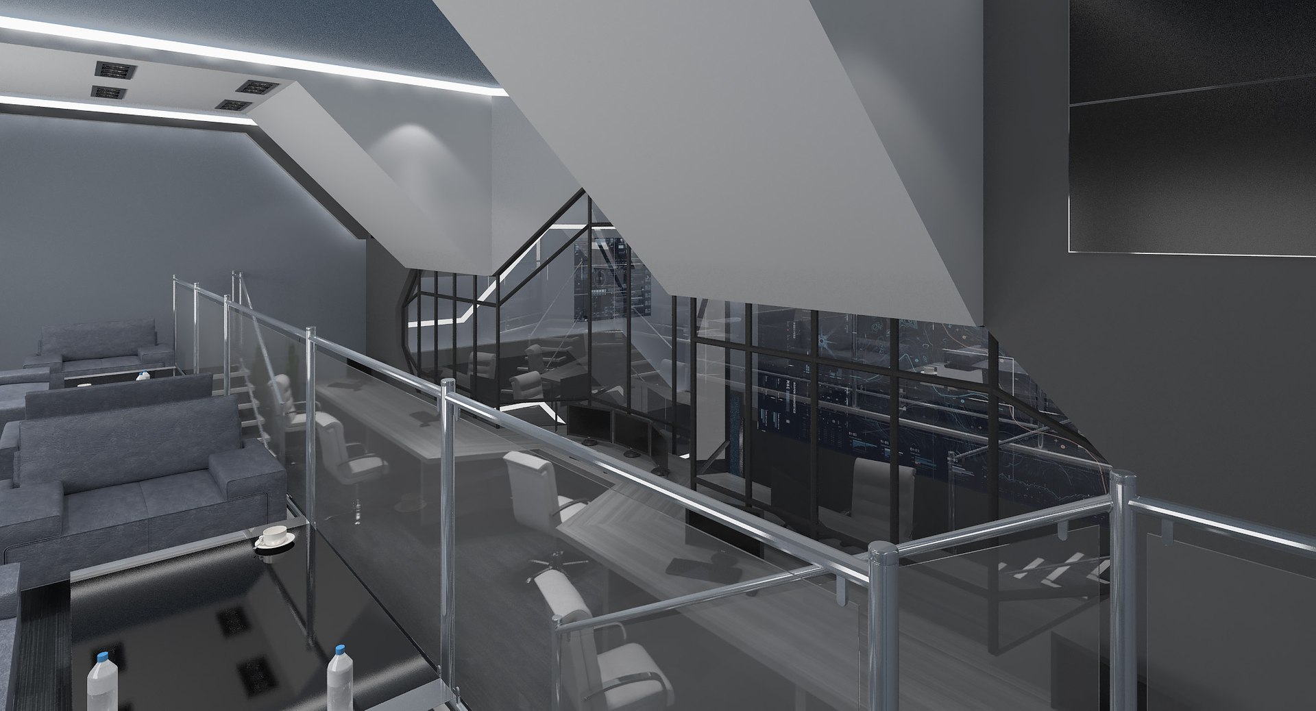 Control Room 3D Model - TurboSquid 1960202